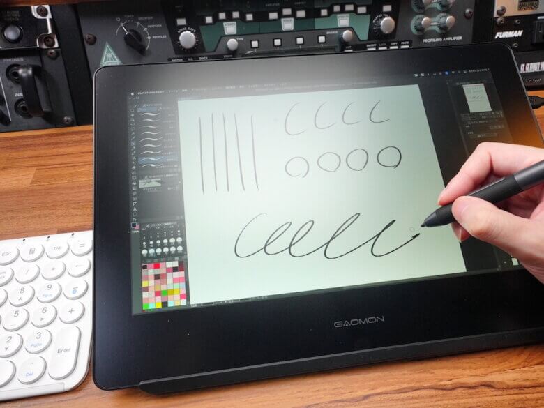 GAOMON「PD1320」をレビュー。この性能が2万円台で買える！？スマートな見た目の13.3インチ液タブ