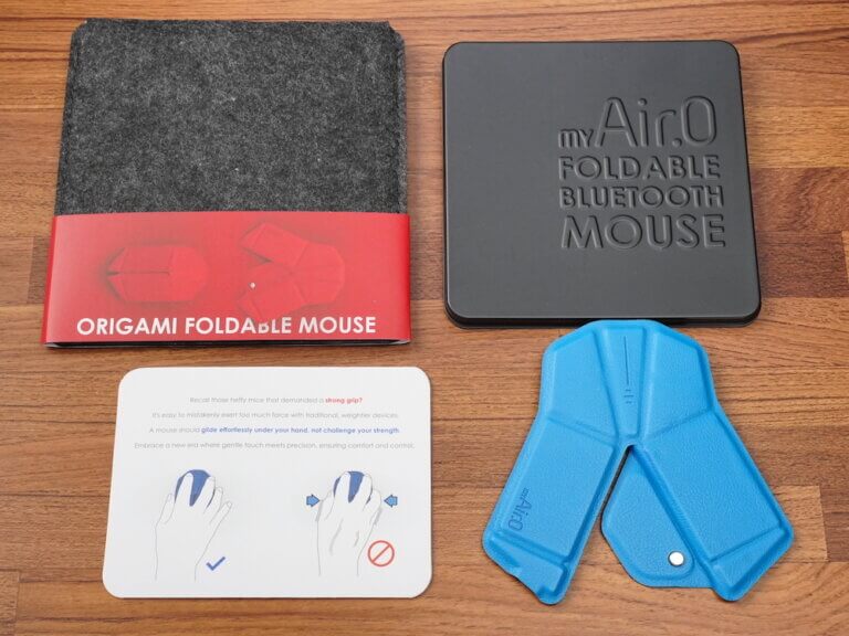 OriMouseをレビュー。薄さ5mm！使うときだけ組み立てられる超スリムなBluetoothマウス